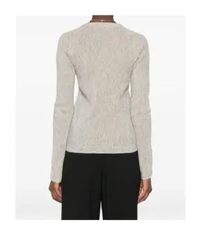 Brunello Cucinelli Ribbed-knit Long-sleeve Knit
