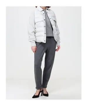 Brunello Cucinelli Ribbed-knit Metallic-thread Sweater