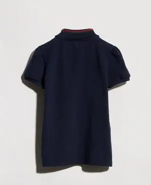 Gucci Web-stripe Interlocking G Polo Shirt