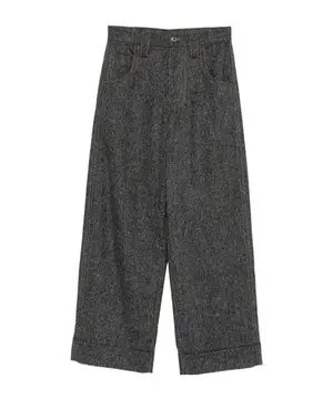 Brunello Cucinelli Flecked Wide-leg Trousers