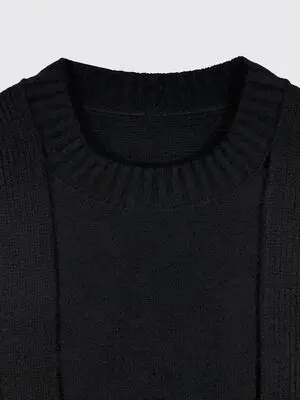 Sacai Oversized Crewneck Sweater
