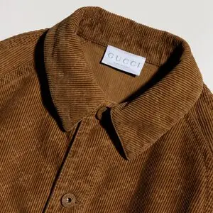 Gucci Gg Supreme Corduroy Jacket