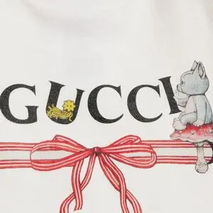 Gucci Baby Cotton T-shirt With Print