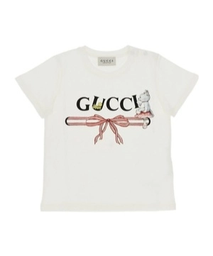 Gucci Baby Cotton T-shirt With Print