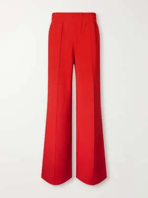 Varley Doublesoft™jersey Wide-leg Pants - Red