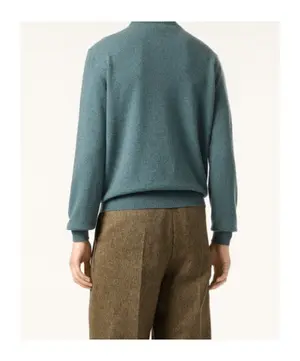 Loro Piana Classic Crewneck - Navy Blue