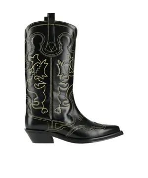 GANNI Simple Cowboy Boots