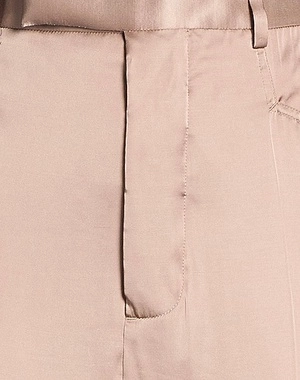 Rick Owens High-waisted Loose Straight-leg Trousers