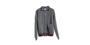 Gucci Polo-collar Cardigan - Dark Gray