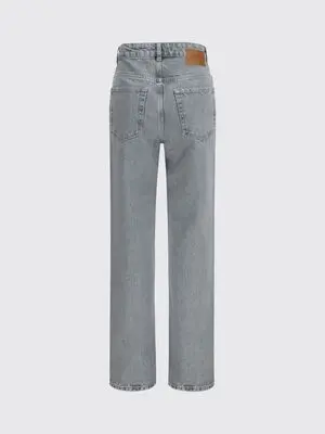 GANNI High-waist Cuffed Jeans