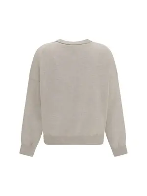 Brunello Cucinelli Monili-chain Sweater - Beige