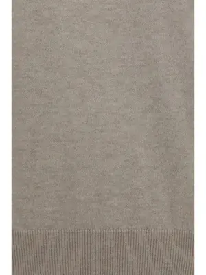 Brunello Cucinelli Monili-chain Sweater - Beige