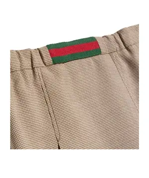 Gucci Web-stripe Pleated Skirt