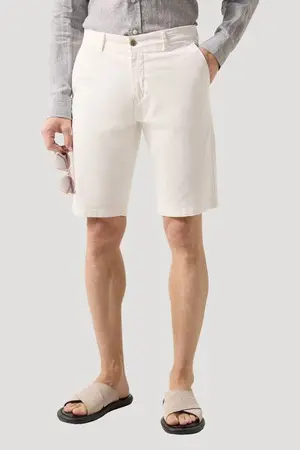 Bogner Miami Cotton Shorts - Cream