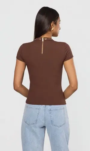 Generation Love Tate Grommet Top - Coco