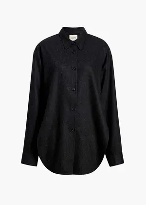 Khaite Goya Top - Charcoal