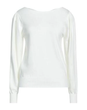 TWINSET Sweater Size Viscose, Polyester - Cream