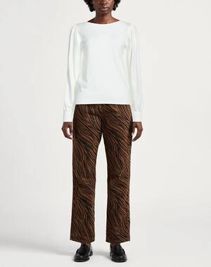 TWINSET Sweater Cream Size Viscose, Polyester