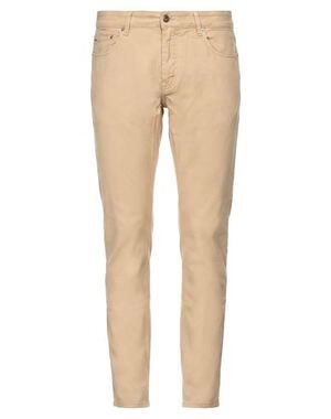 HARMONT & BLAINE Pants Size Cotton, Linen, Elastane - Beige