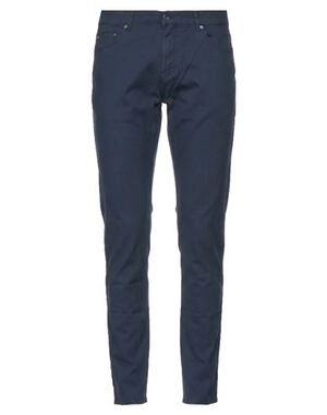 HARMONT & BLAINE Pants Size Cotton, Linen, Elastane - Navy