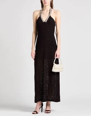 Liu Jo Maxi Dress Size Cotton, Polyamide, Elastane