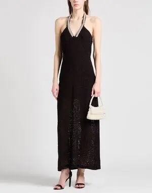 Liu Jo Maxi Dress Size Cotton, Polyamide, Elastane