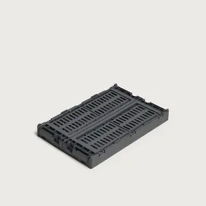 HAY Small Recycled Colour Crate - Charcoal