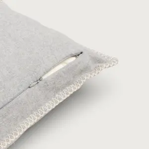 TEKLA Lambswool Cushion - Ash