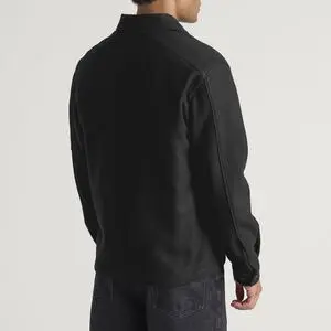 C.P. COMPANY Felt Lens Overshirt - Black