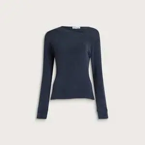 PEACHY DEN Cupro Balloon Sleeve Top