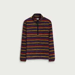 Gramicci Thermal Fleece Pullover - Multi-stripe
