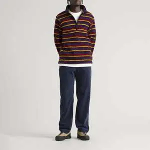 Gramicci Thermal Fleece Pullover - Multi-stripe
