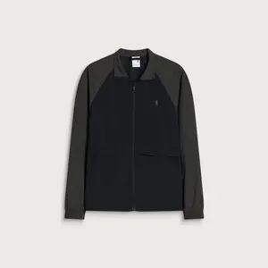 On All-day Track Jacket - Black/espresso