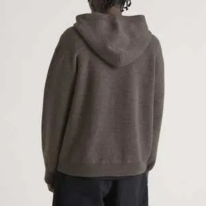 Studio Nicholson Copecashmere Hoodie - Mouse