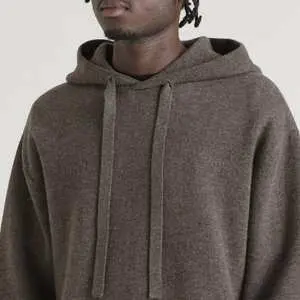 Studio Nicholson Copecashmere Hoodie - Mouse