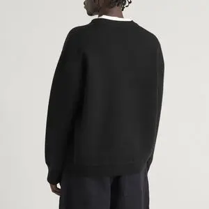 Studio Nicholson Moraycashmere Double Sweatshirt - Black