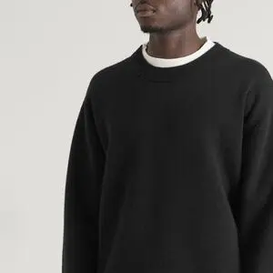 Studio Nicholson Moraycashmere Double Sweatshirt - Black