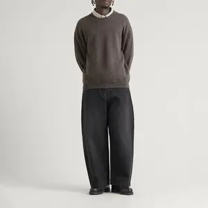 Studio Nicholson Moraycashmere Double Sweatshirt - Mouse