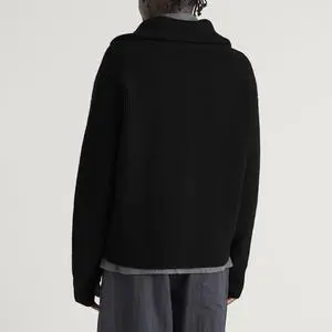 Studio Nicholson Sandos Rib Zip Though Jumper