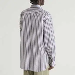 Dries Van Noten Croom Stripe Cotton Poplin Shirt