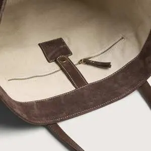 LIFFNER Sprout Suede Tote Bag