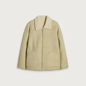 Auralee Shearling Zip Blouson