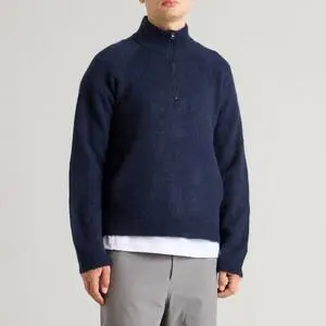 HIKING PATROL Essence Mohair Mixed Knit Top