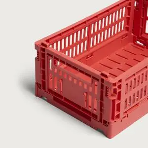 HAY Small Recycled Colour Crate - Red
