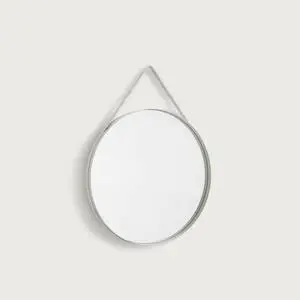 HAY Strap Mirror No 2 50cm - Light Grey