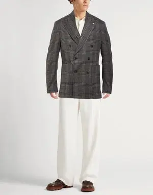 MANUEL RITZ Blazer Size Viscose, Polyester, Cotton, Elastane