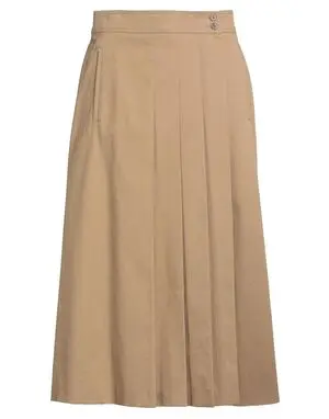 Alberta Ferretti Pants Camel Size Cotton, Elastane
