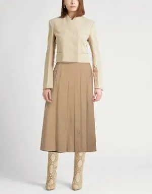 Alberta Ferretti Pants Camel Size Cotton, Elastane