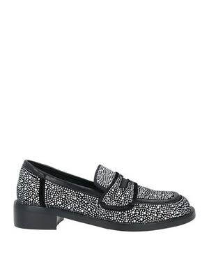 TWENTY FOUR HAITCH Loafers Size Textile Fibers - Black