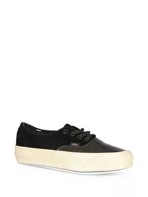 VANS Lx Authentic Croc-effect Sneakers - Black